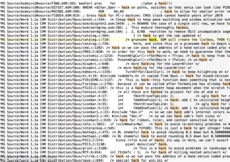 Dumb Users And Bill Shake Speare The Jokes Microsoft S Programmers Hid In The Firm S MS DOS
