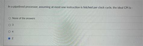 solved in a pipelined processor assuming at most one