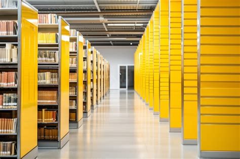 Premium Ai Image Shop Bookcase Education Textbook Library Public