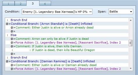 Rpg Maker Vx Ace Is Ignoring All Subsequent Conditional Branches