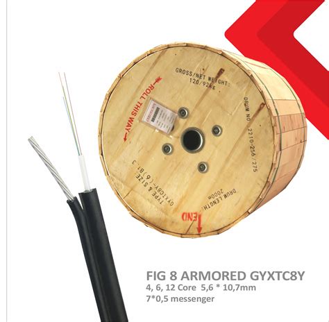 Kabel Fiber Optik Fig 8 Armored Gyxtc8y Falcom Technology