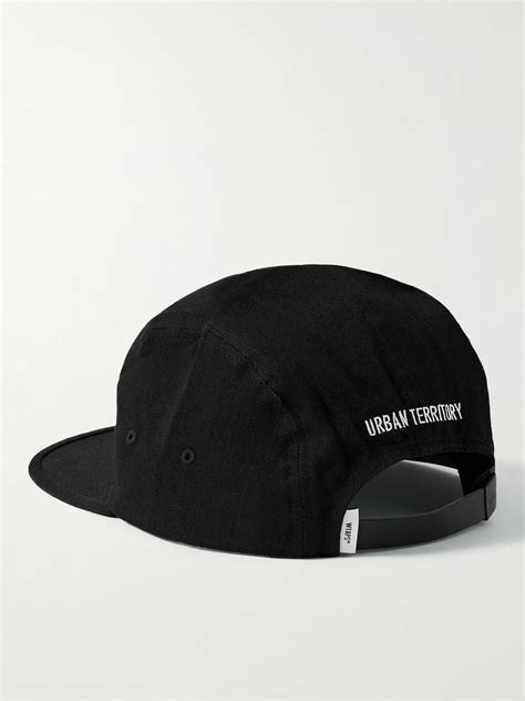 Wtaps T 5 02 Logo Appliquéd Cotton Twill Baseball Cap Wtaps