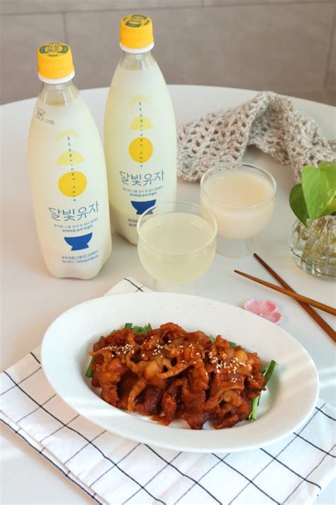 서울장수 달빛유자 막걸리 고흥유자 넣어 상큼해 네이버 블로그