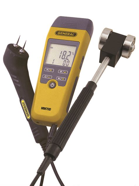 Precision Pin Type Lcd Moisture Meter With External Pin Type And Roller