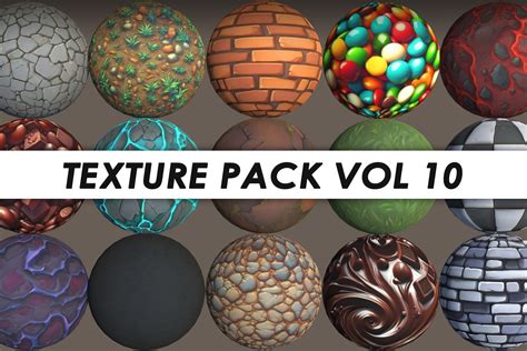 Stylized Textures Pack Vol 10 2d Textures And Materials Unity Asset Store