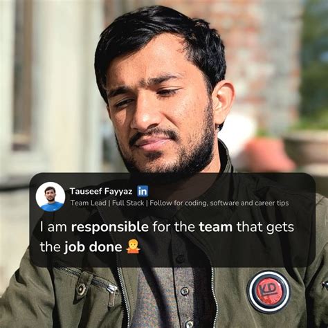 tauseef fayyaz on linkedin leadership teamwork mentorship growth