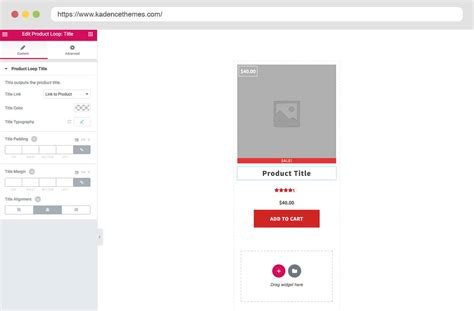 Kadence Woocommerce Elementor Pro Product Loop Template Kadence Wp