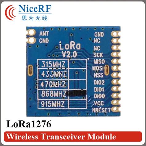 2pcslot Lora1276 915mhz 100mw 4km Rf Wireless Lora Module 868mhz