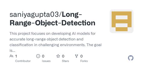Github Saniyagupta03long Range Object Detection This Project