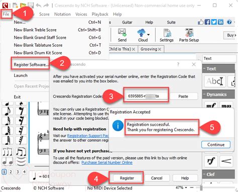 Crescendo Music Notation Software Free License Key Crescendo Music Notation Software Free License Key