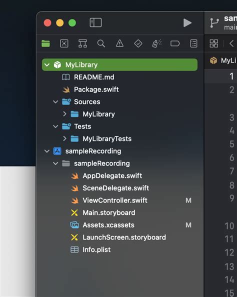 Xcode How To Have A Swift Package And Ios Target In The Same Project