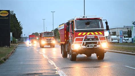 Île De France Une Colonne De Pompiers Envoyée Dans Le Sud De La