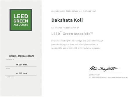 Dakshata Koli On Linkedin Leedcertification Greenbuilding