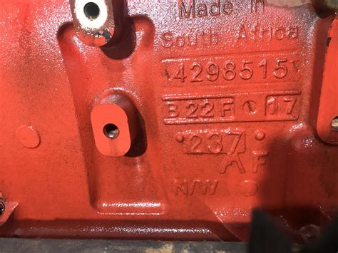 4298515 Cummins X15 Engine Block For Sale
