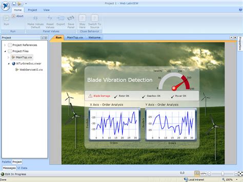 Preview Of The Web Labview Ui Builder Techie Volunteer Runner
