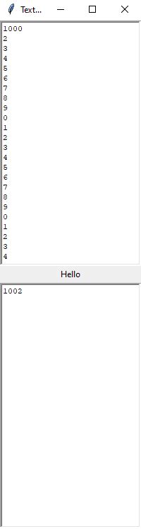 Python Tkinter Text Widget Unexpected Overflow Inside Grid Manager Stack Overflow