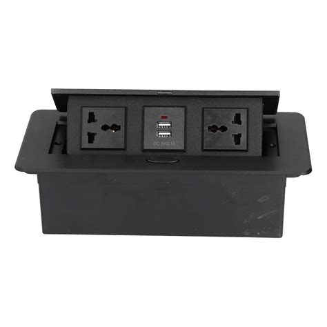 Desktop Pop Up Socket With 3 Hole Ports And 2 Usb Ports Pop Up Power Strip Hidden Pop Up