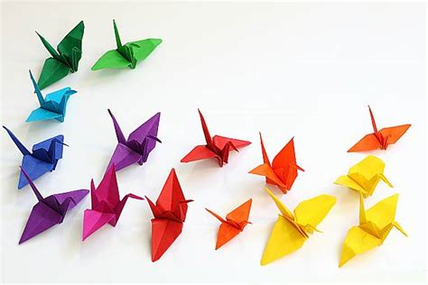 종이학 스톡 사진 및 일러스트 Istock