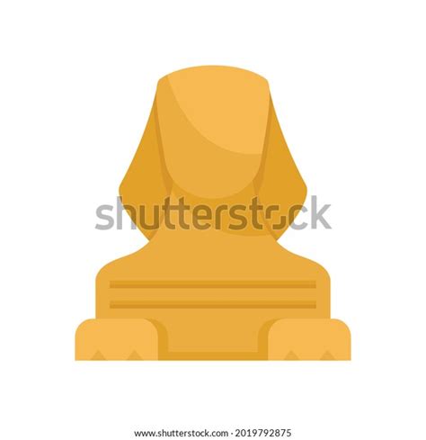 Sphinx Icon Flat Illustration Sphinx Vector Stock Vector Royalty Free Shutterstock