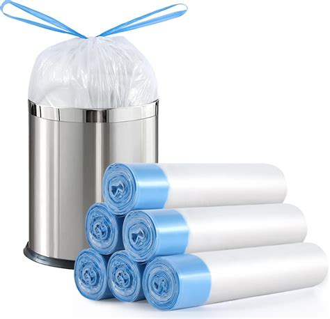 05 Gallon Trash Bags240 Pcs Disposable Garbage Bags For