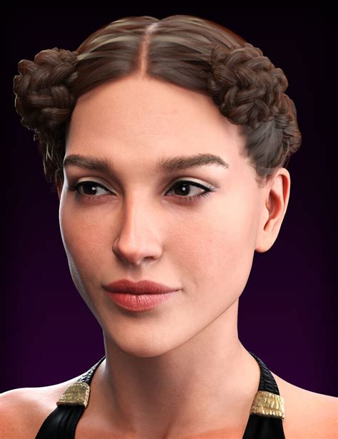 Braided Maiden Hair Genesis 9 And 81 Female Free High Quality Models