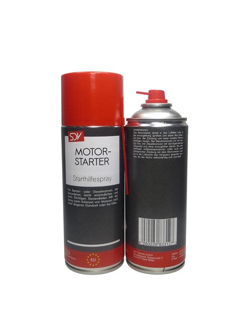Starthilfespray 1x 400ml MOTORSTARTER Startpilot Starterspray Kalt ...
