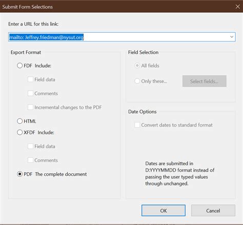 Fillable Form Submit Button Wont Work Adobe Product Community