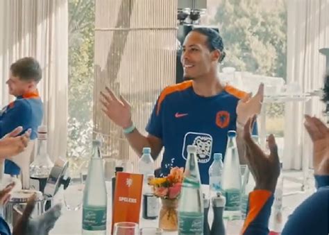 Video Van Dijk Serenaded By Netherlands Teammates For His Birthday