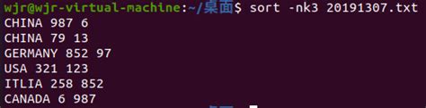 Sort命令详解 南城花落 博客园
