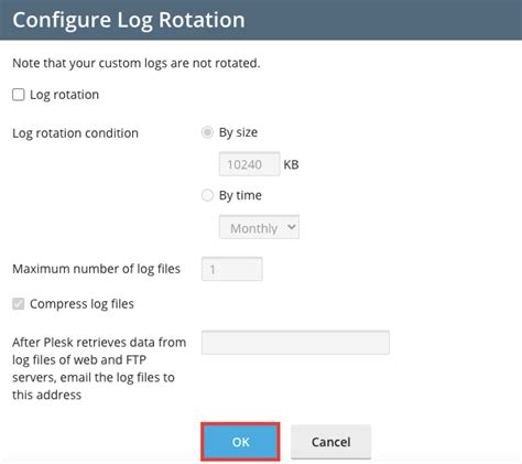 Plesk Log Files Hostpapa Support