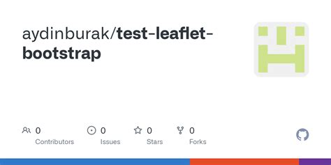 GitHub Aydinburak Test Leaflet Bootstrap