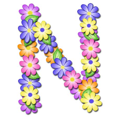 Abecedario Letras Decoradas Con Flores Para Imprimir My Xxx Hot Girl