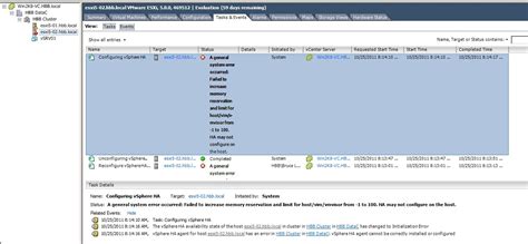 VSphere HA Detected A Possible Host Failure Of This Host VMware VSphere