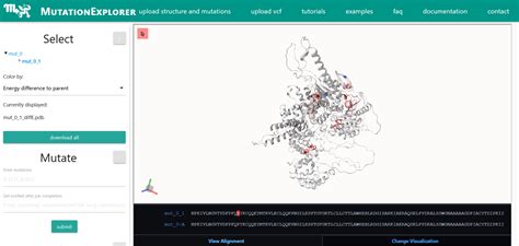 Mutation Explorer Protein Mutation And Stability Analysis