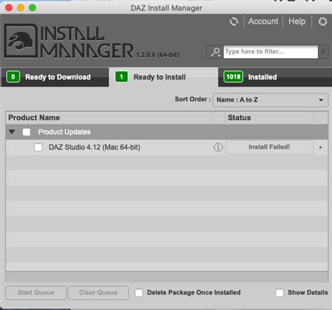New Daz Update Failing To Load Daz D Forums