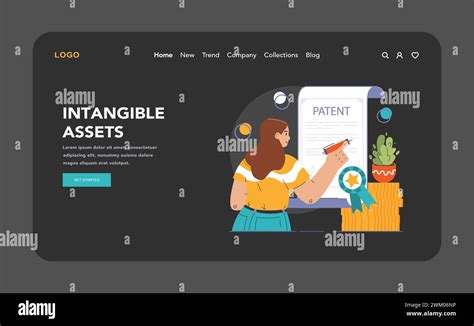 Amortization And Depreciation Dark Or Night Mode Web Landing Calculating The Value For