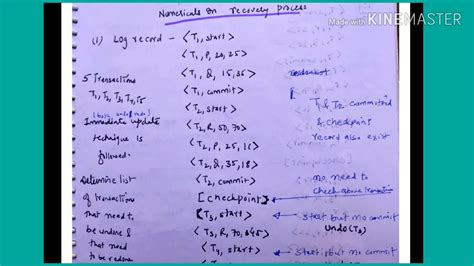 Numerical On Checkpoints With Deferred Database Modification Technique