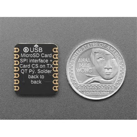 Buy Adafruit 5683 Microsd Card Bff Add On For Qt Py And Xiao Online In India Fab To Lab