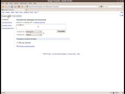Google Translate Bug YouTube