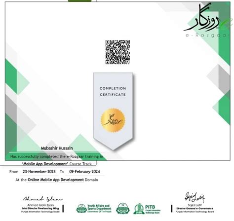 Alhumdulillah Completed Flutter Course Mubashir Hussain Posted On The