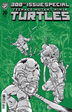 Teenage Mutant Ninja Turtles 20 300th Issue Special Cover Pack Pre O