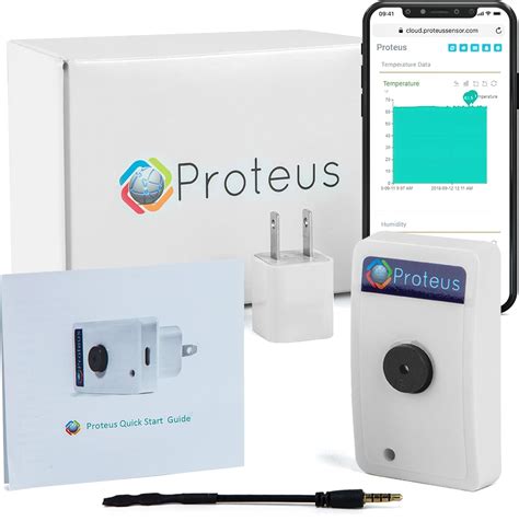 Proteus Ambio Wifi Temperature Humidity Sensor With Buzzer And Email Text Alerts