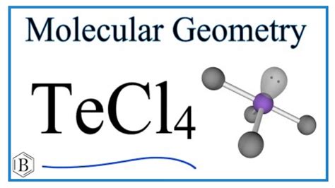 Tecl4 Lewis Structure