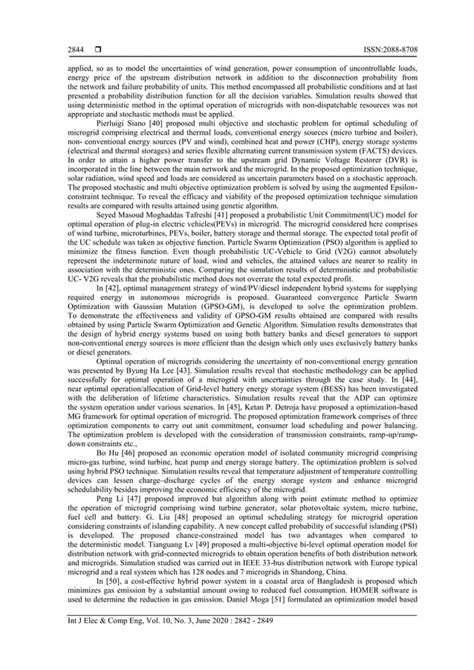 A Review Of Optimal Operation Of Microgrids Pdf