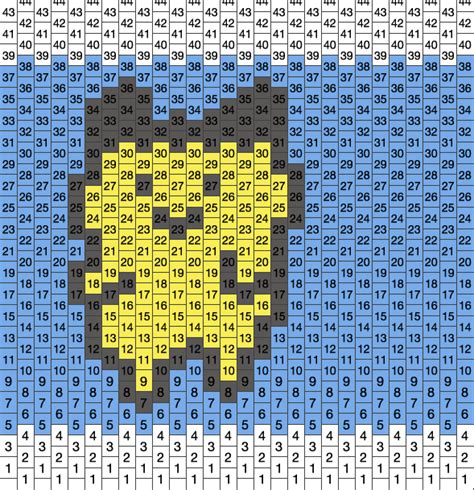 Gen 1 Mametchi Sprite Pony Bead Patterns Misc Kandi Patterns For