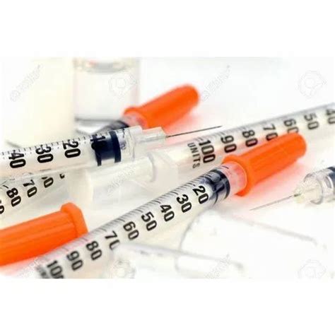 Plastic Insulin Medical Syringes For Diabetic Patients At Piece In Gurgaon