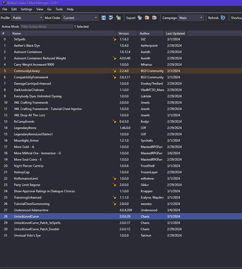 Mod Ordering Help Hope I Can Ask That Here Rbaldursgate3