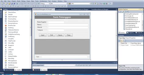 Beajarrrrrr Membuat Form Barang Aplikasi Penjualan VB Net