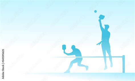 Cool Editable Vector Pickleball Background For Any Graphic Purpose