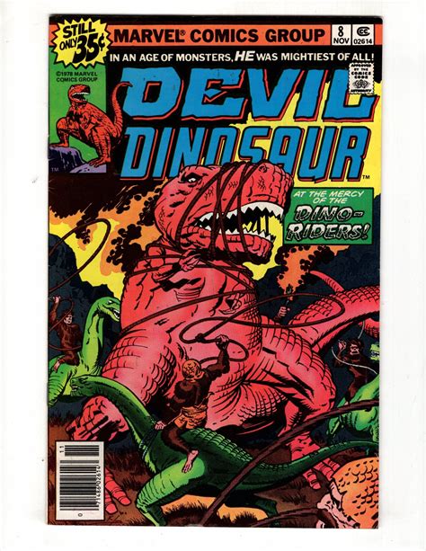 Devil Dinosaur 8 1978 At The Mercy Of The Dino Riders Id370